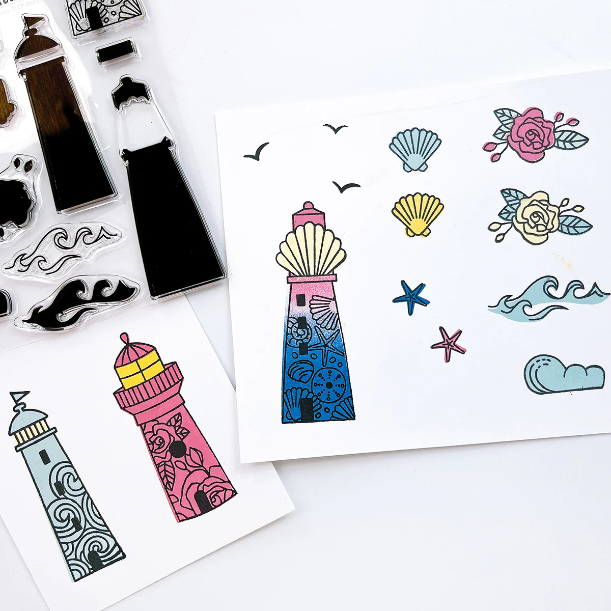 Catherine Pooler Scenic Lighthouses - Stamps & Dies – Grrl Friday